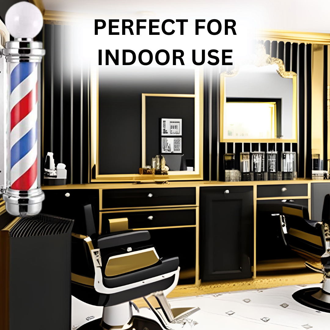 Barber Shop Light Pole | Barber Shop Pole | Barber's Pole | Omwah – OMWAH