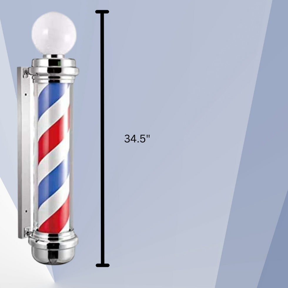 Barber Shop Light Pole | Barber Shop Pole | Barber's Pole | Omwah – OMWAH